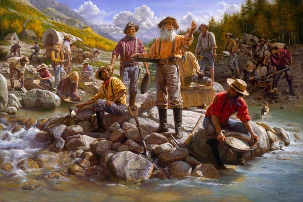 Colorado Gold Rush History From 1807 - Gold Maps Online